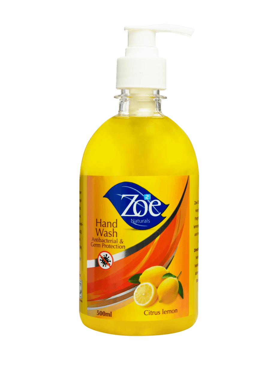 Zoe Liquid Handwash - Perfumed Citrus Lemon | Flametree Brands Limited